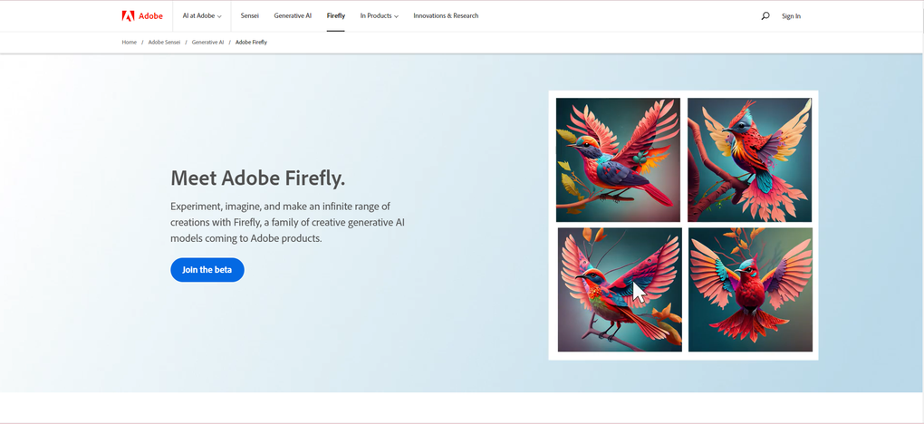 Adobe Firefly Online
